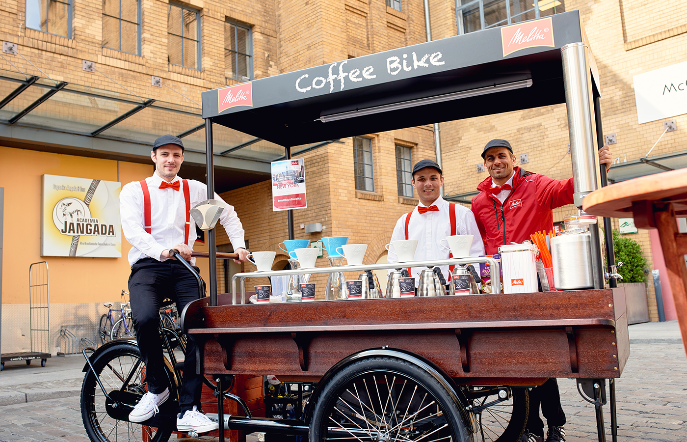 Melitta - Coffeebike Roadshow - NEW LINE